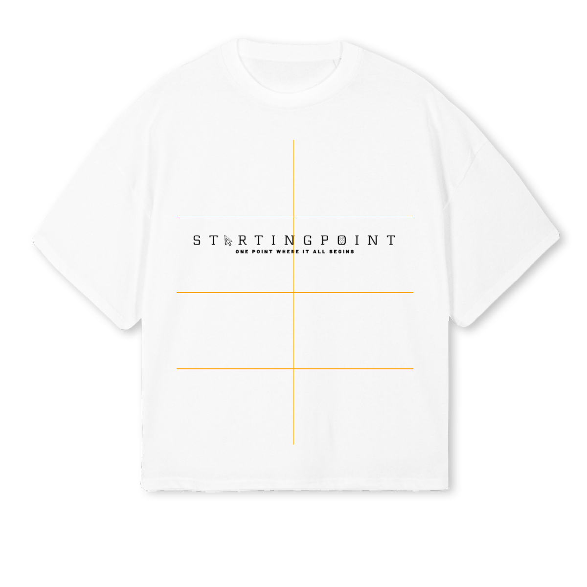 JJK White Oversized Boxy Tee. – WATC STUDIO