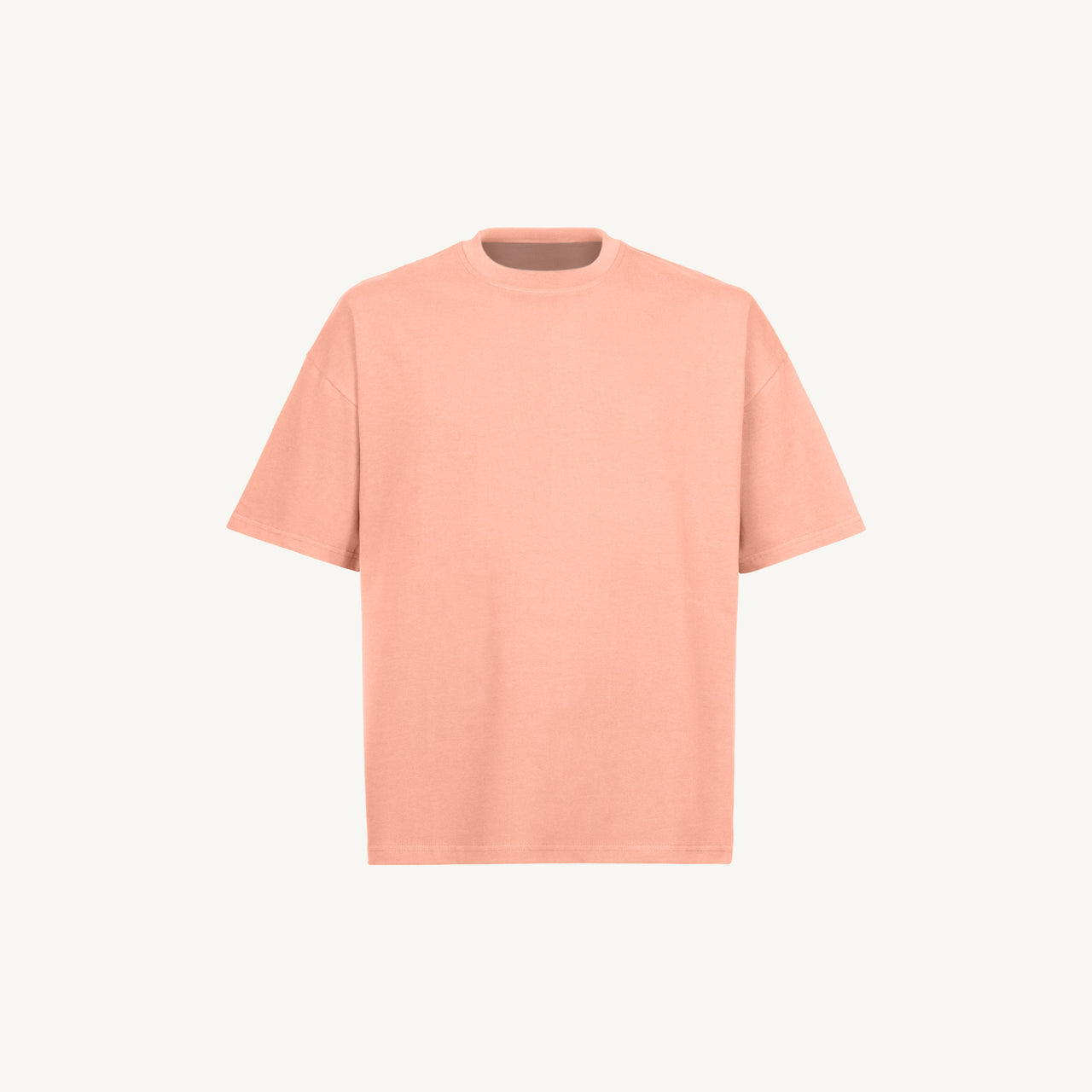 Pink Clay Oversized Boxy Tee Mockups. – WATC STUDIO
