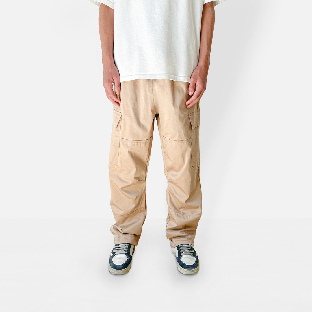 Soft Sand Cargo Pants. – WATC STUDIO