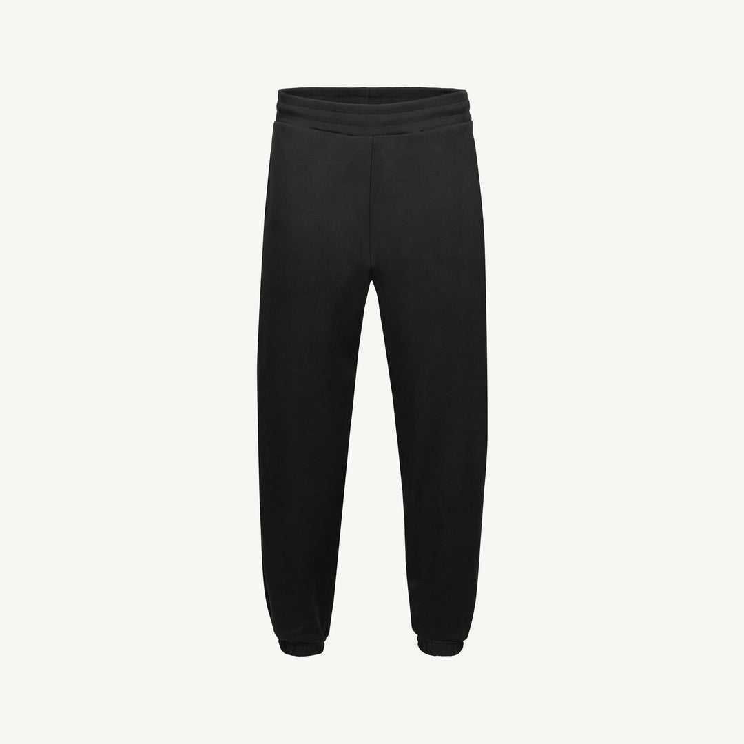 Black Relaxed Sweatpants. – WATC STUDIO