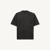 Black Oversized Boxy Tee. – WATC STUDIO