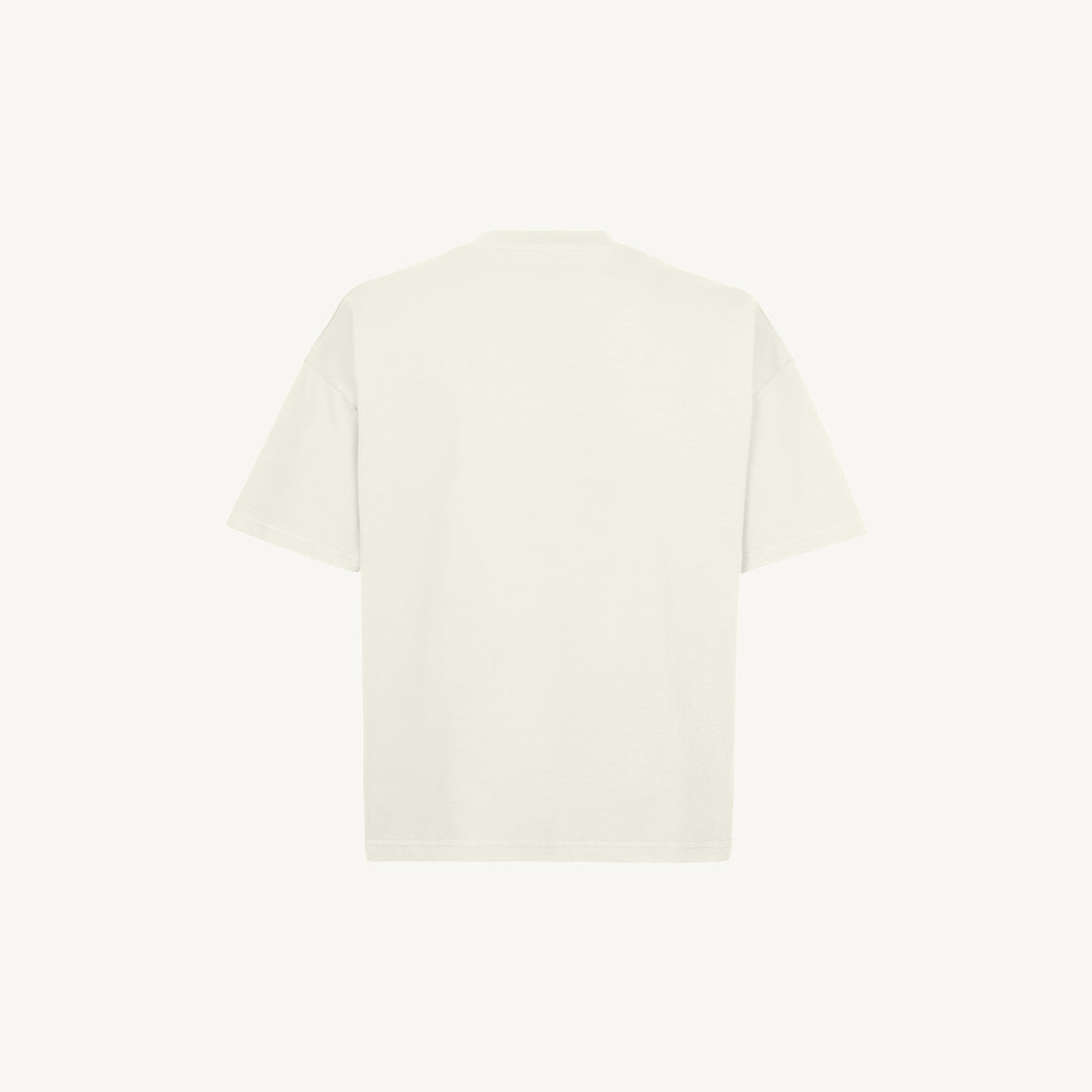 Vintage White Oversized Boxy Tee. – WATC STUDIO