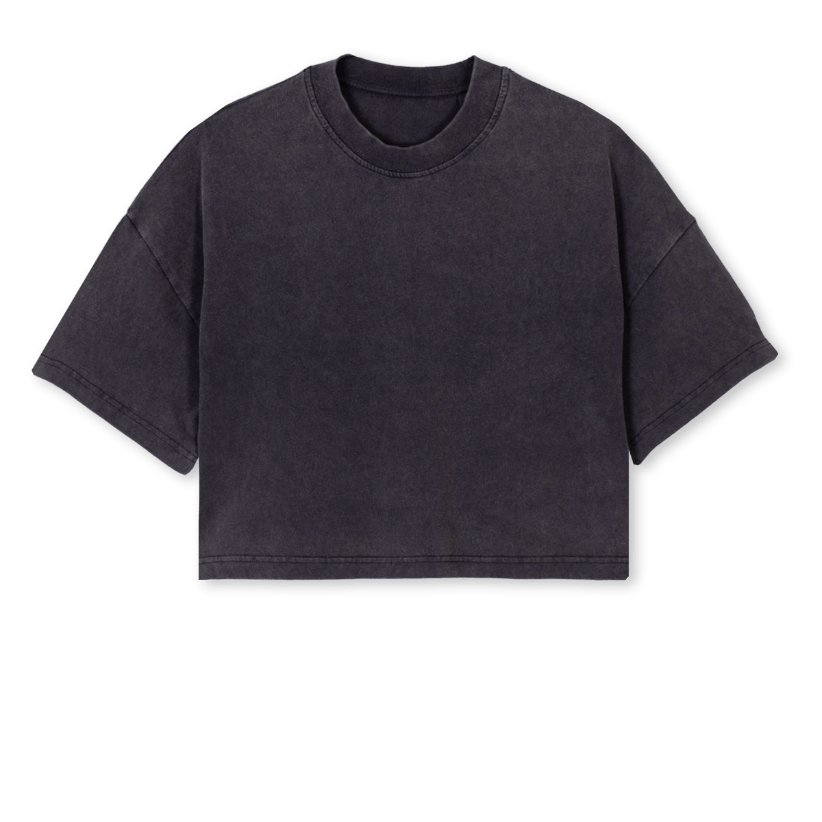 Cropped Oversized Tee Printed Sample. – WATC STUDIO