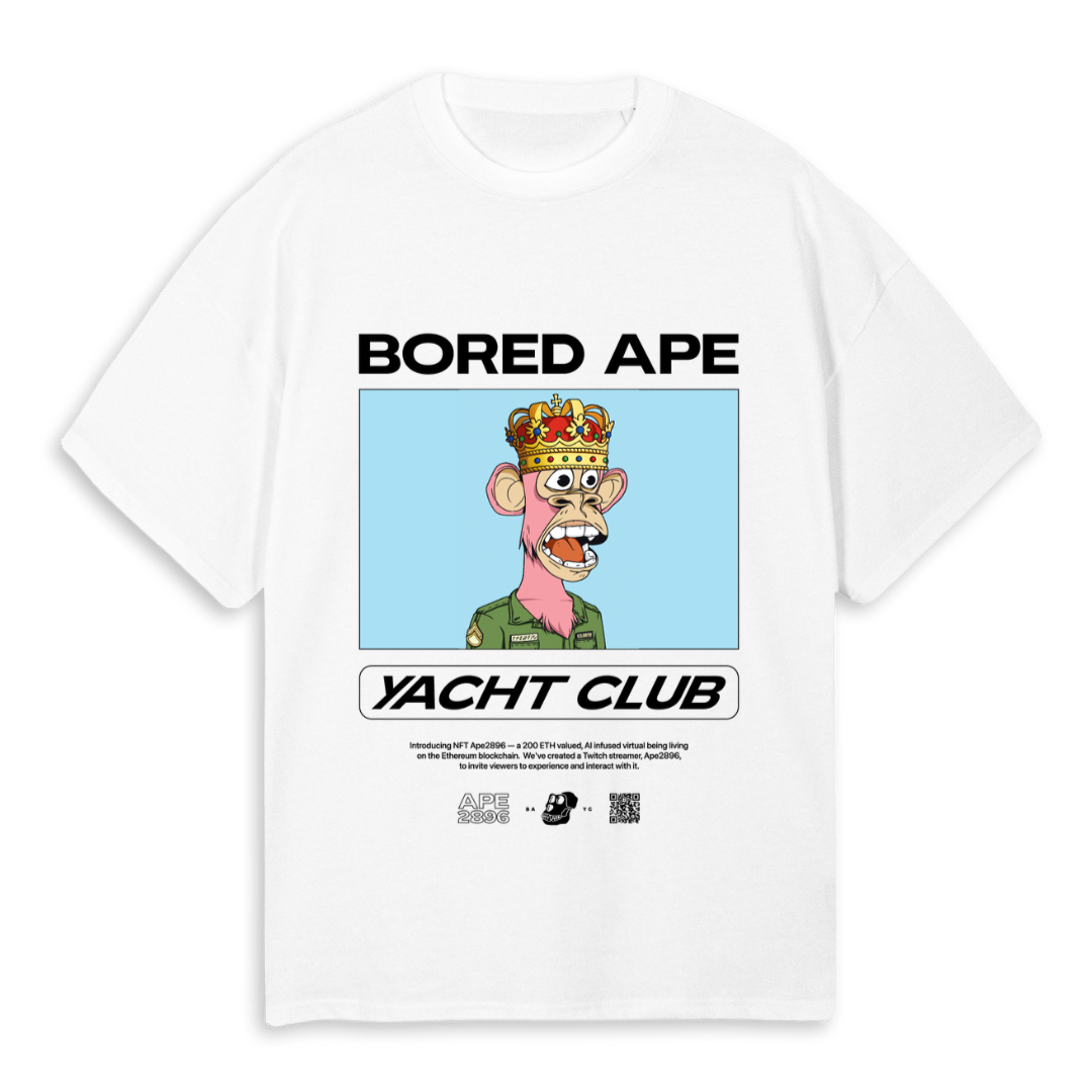 BAW White Oversized Tee. – WATC STUDIO