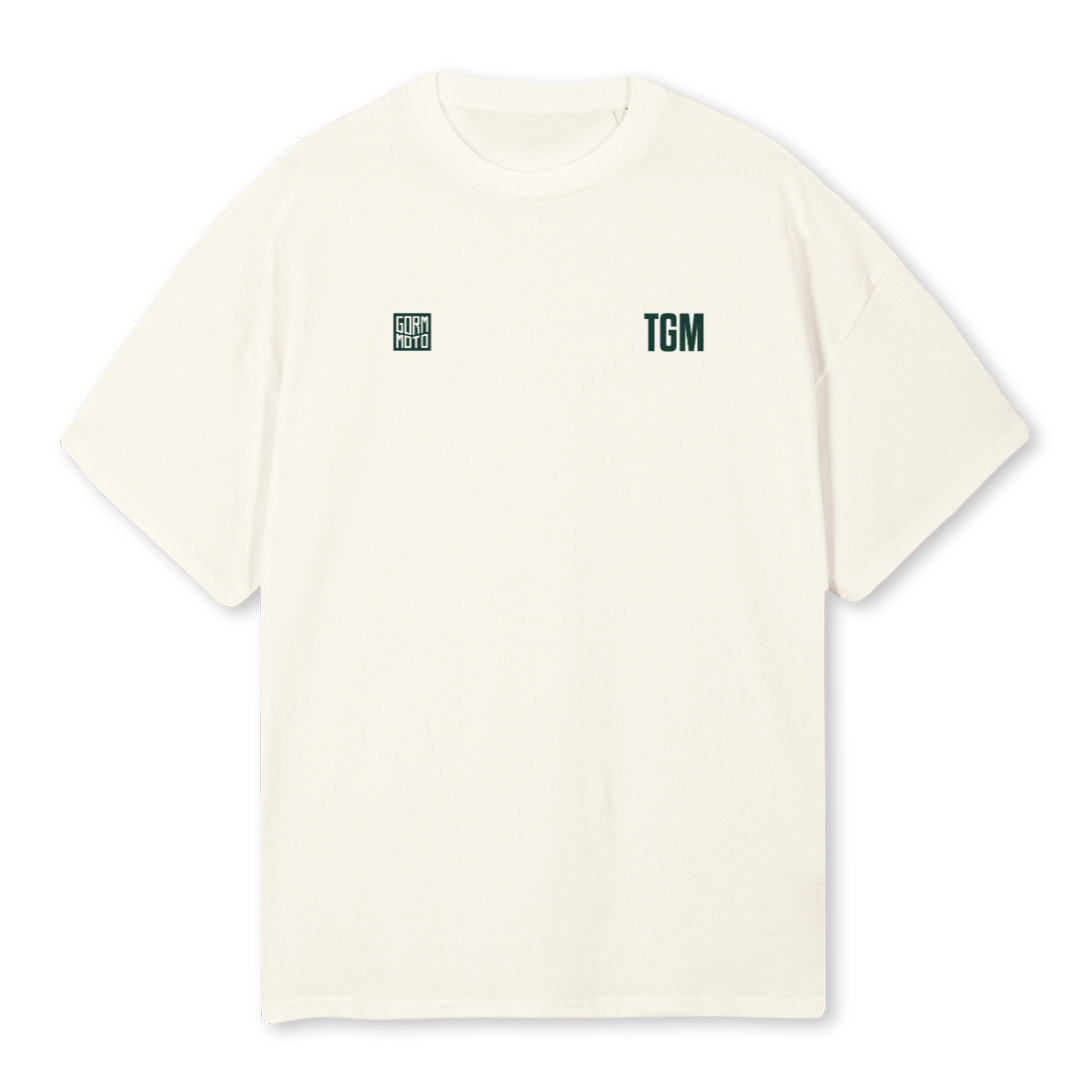 TGM Cream Oversized Tee. – WATC STUDIO