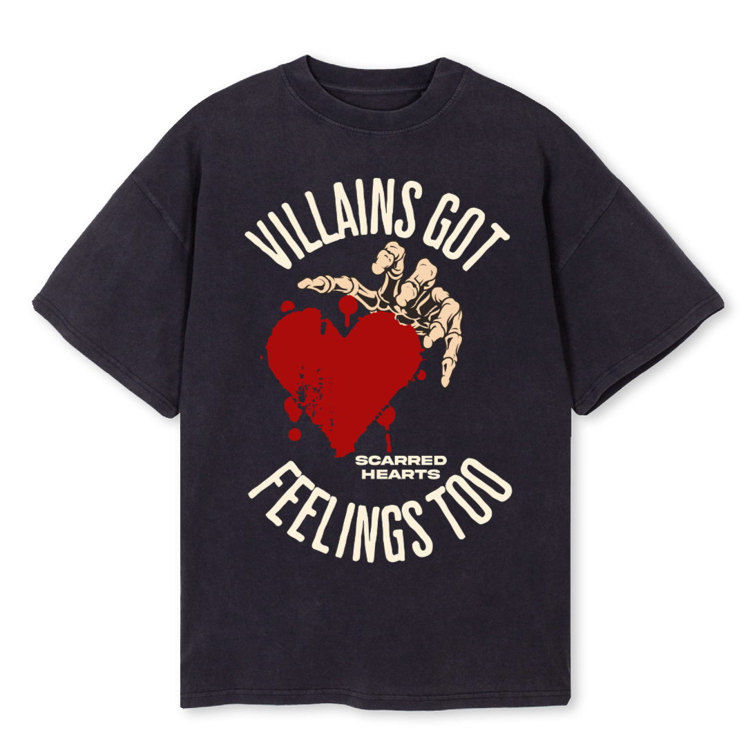 VGFT_2 Vintage Black Oversized Tee. – WATC STUDIO