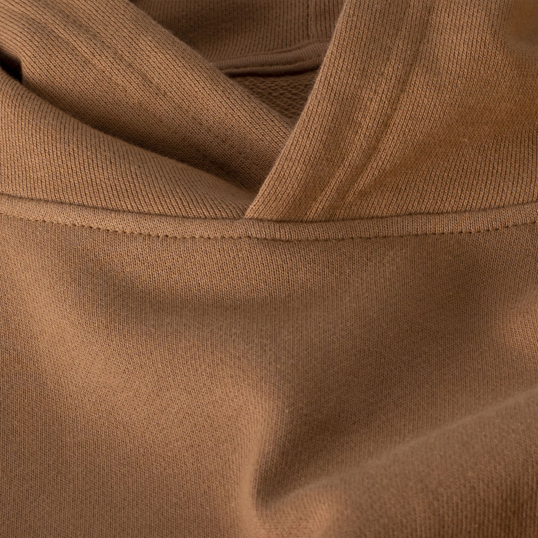 Camel Oversized Hoodie. – WATC STUDIO