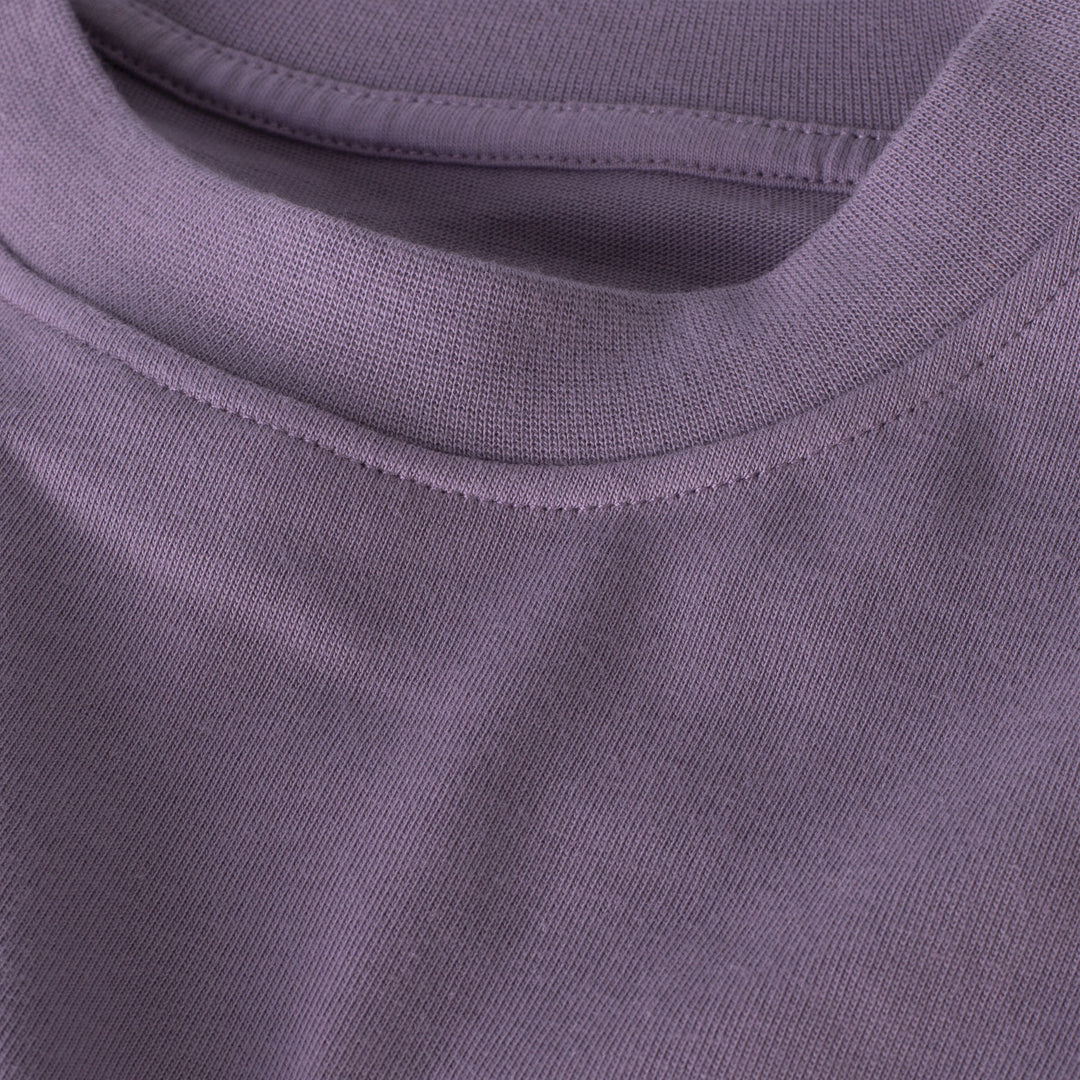 Purple Oversized Tee. – WATC STUDIO