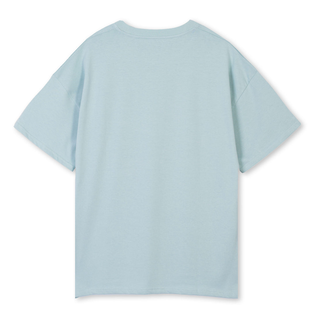 Cold Blue Oversized Tee. – WATC STUDIO