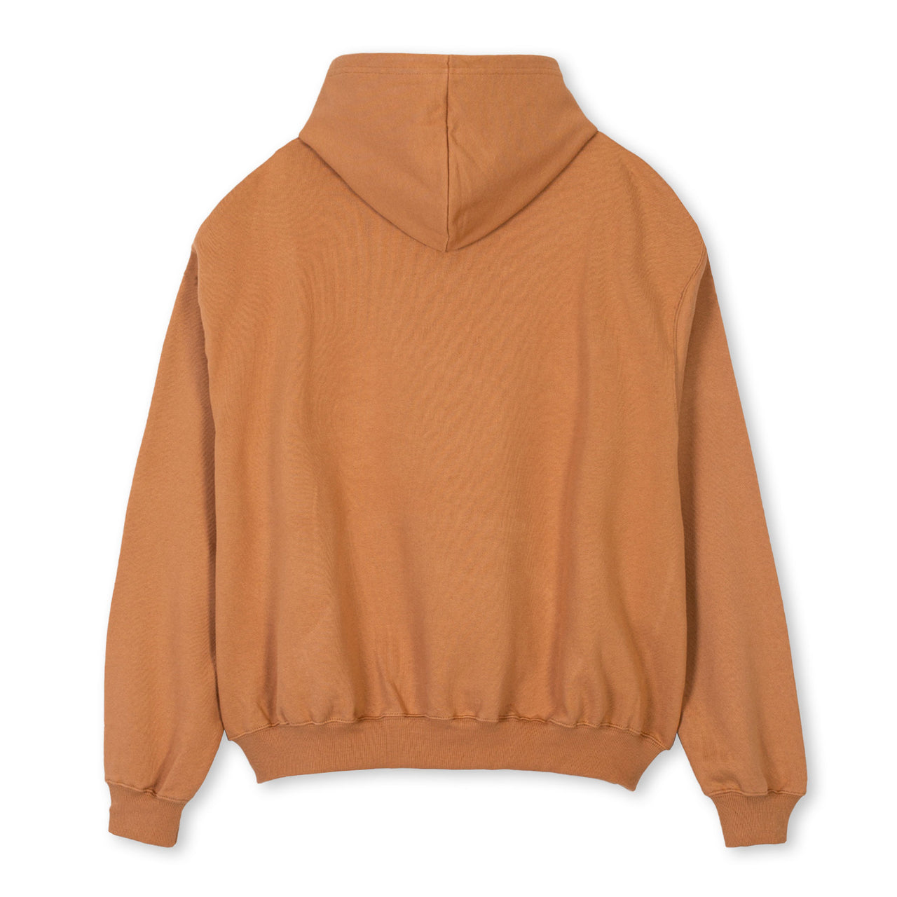 Camel Oversized Zipped Hoodie – WATC STUDIO