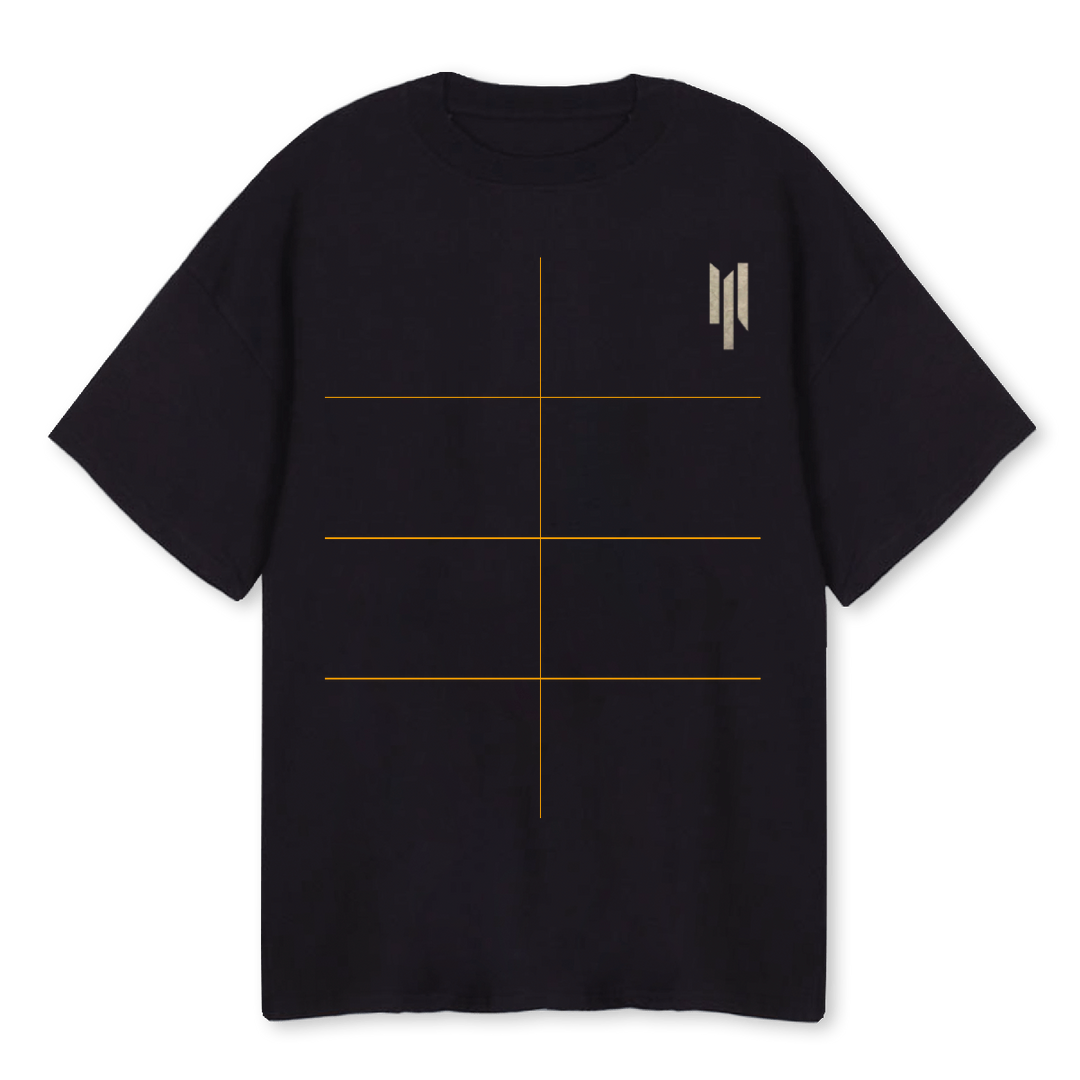 LAST JDGM Black Oversized Tee. – WATC STUDIO